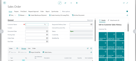 Sales order in Business Central: guide & automation | Gestisoft