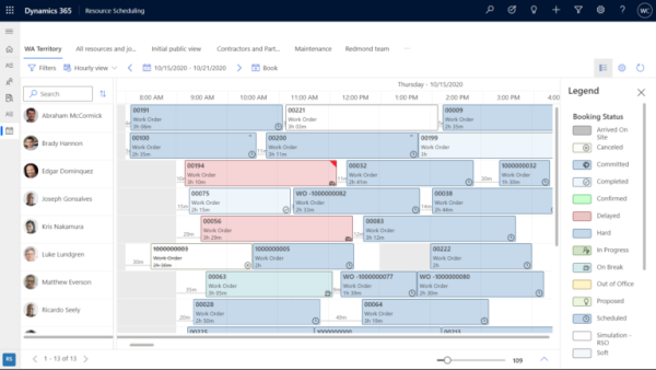 Configure schedule boards in Dynamics 365 Field Service | Gestisoft